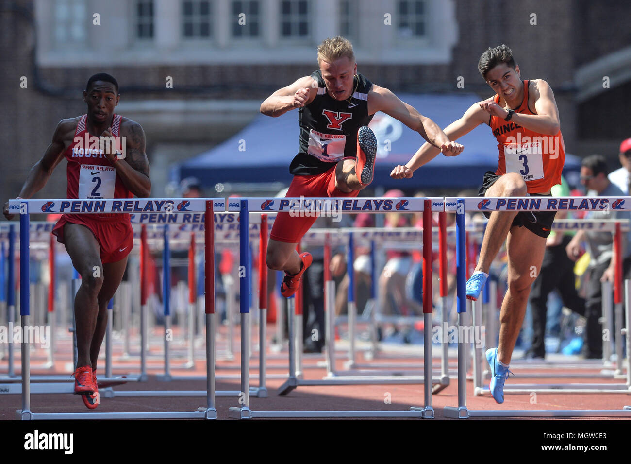 Philadelphia, Pennsylvania, USA. 28th Apr, 2018. CHAD ZALLOW (1) from ...