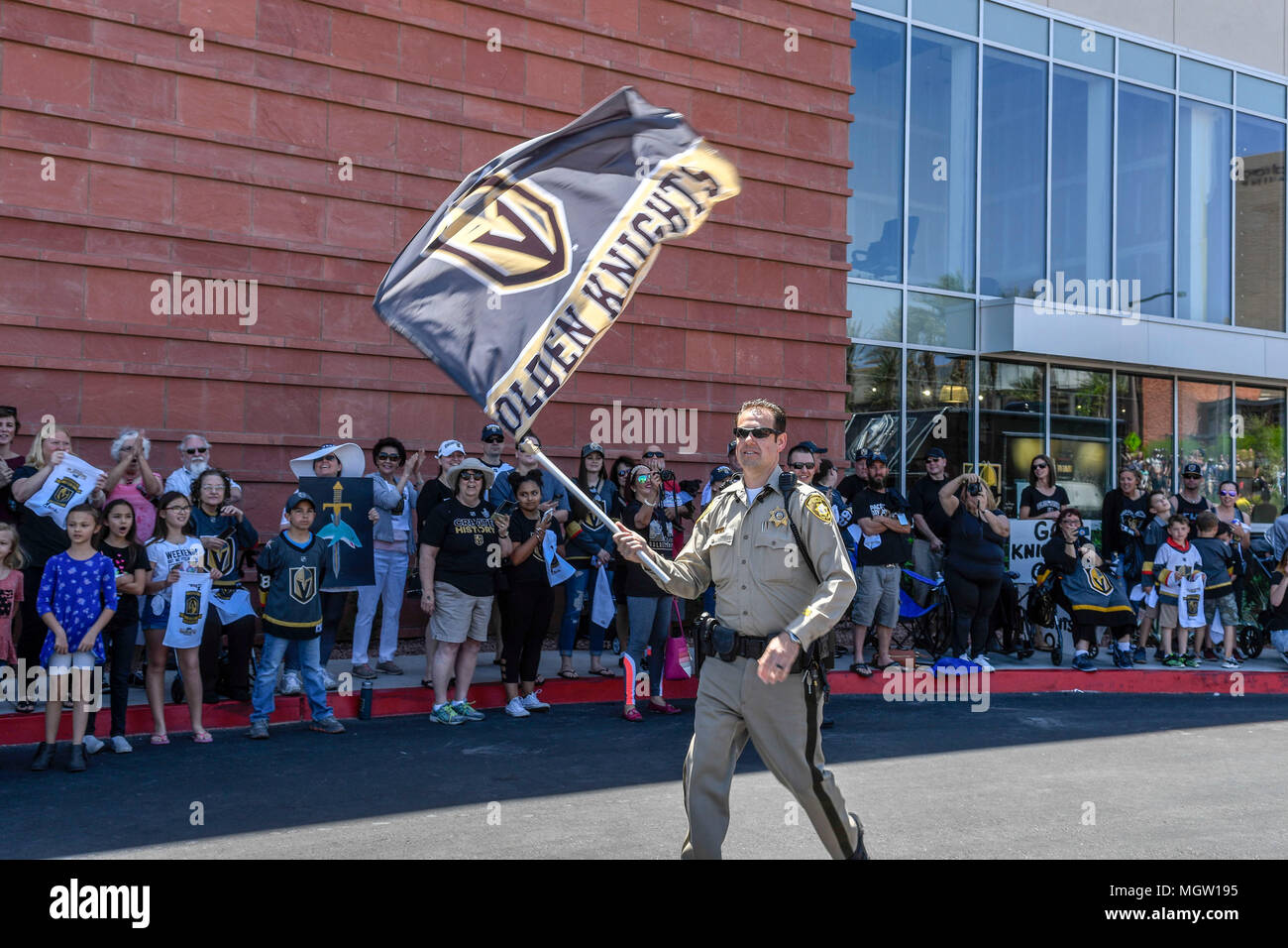 Las Vegas, NV, USA. 29th Apr, 2018. Atmosphere Las Vegas Golden Knights ...