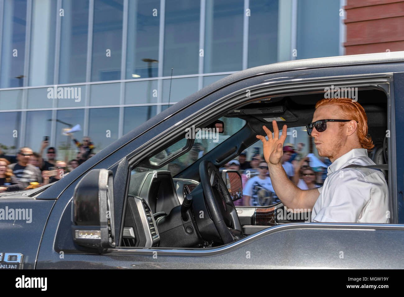 Las Vegas, NV, USA. 29th Apr, 2018. Cody Eakin Las Vegas Golden Knights ...