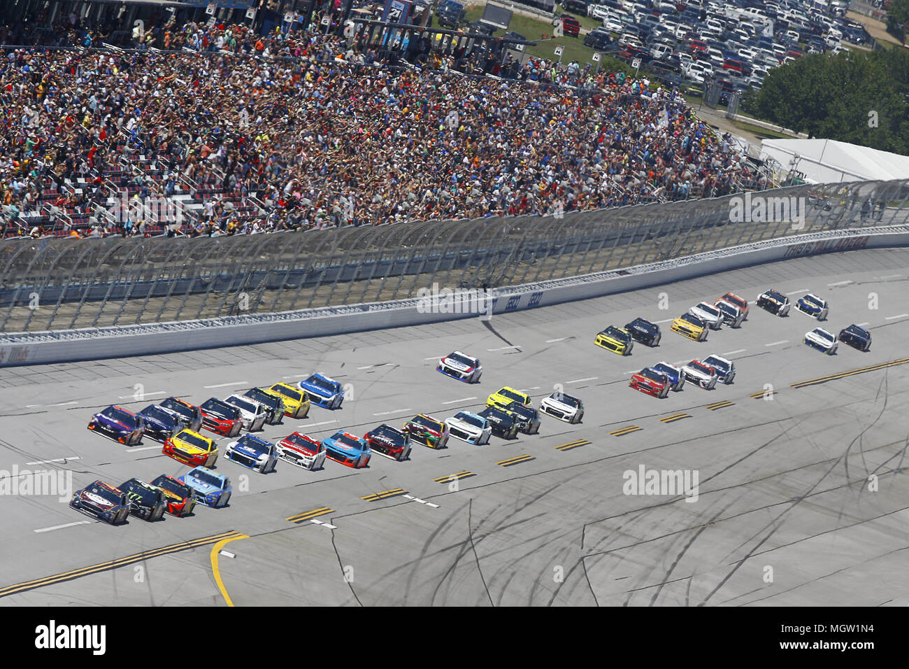 Talladega, Alabama, USA. 29th Apr, 2018. The Monster Energy NASCAR Cup ...