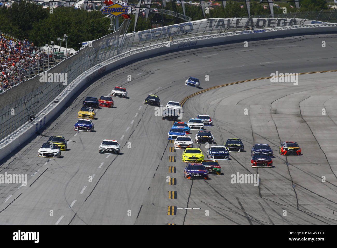 Talladega, Alabama, USA. 29th Apr, 2018. The Monster Energy NASCAR Cup ...