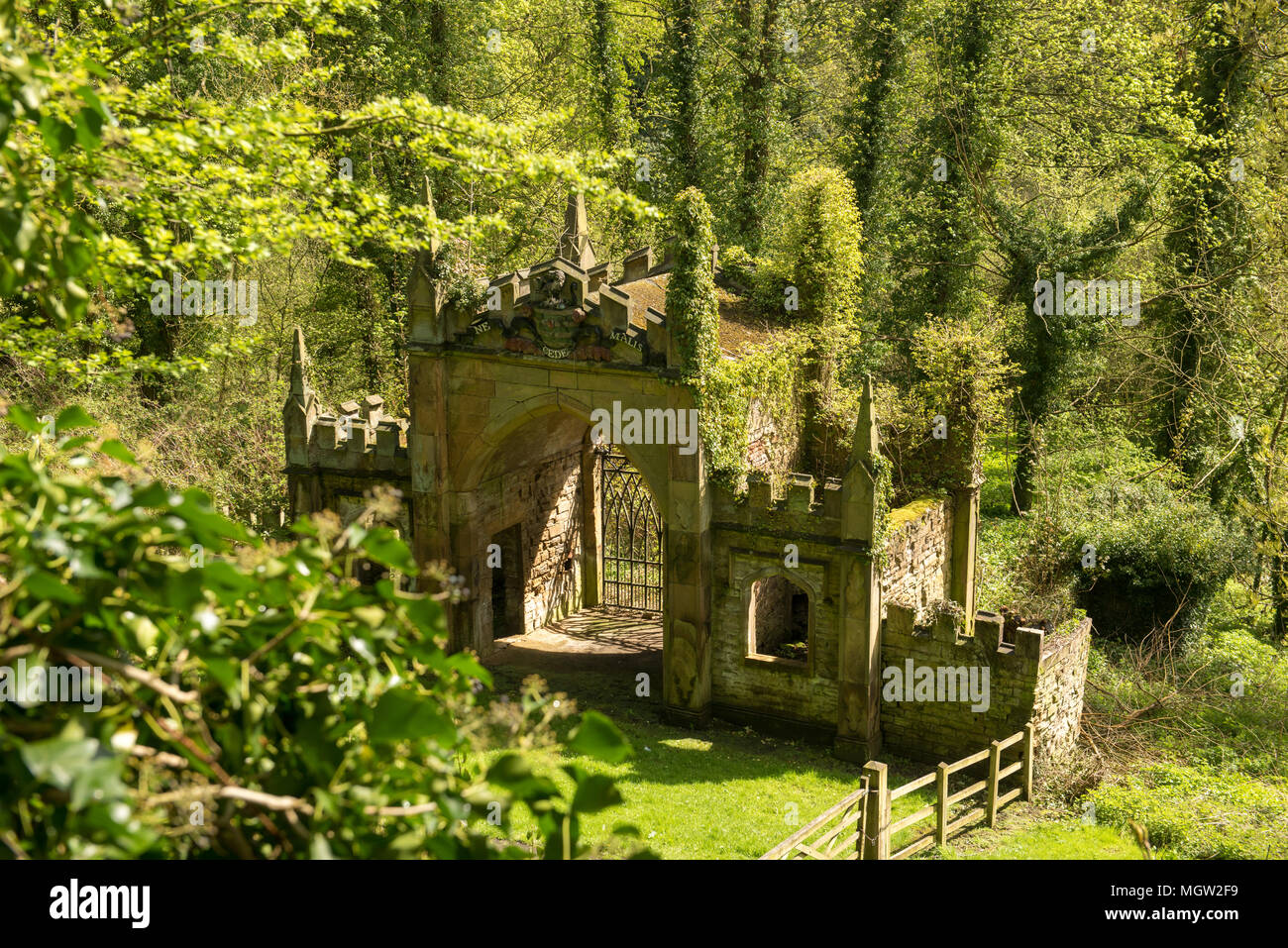 Stone ruins surrounded nature hi-res stock photography and images - Alamy