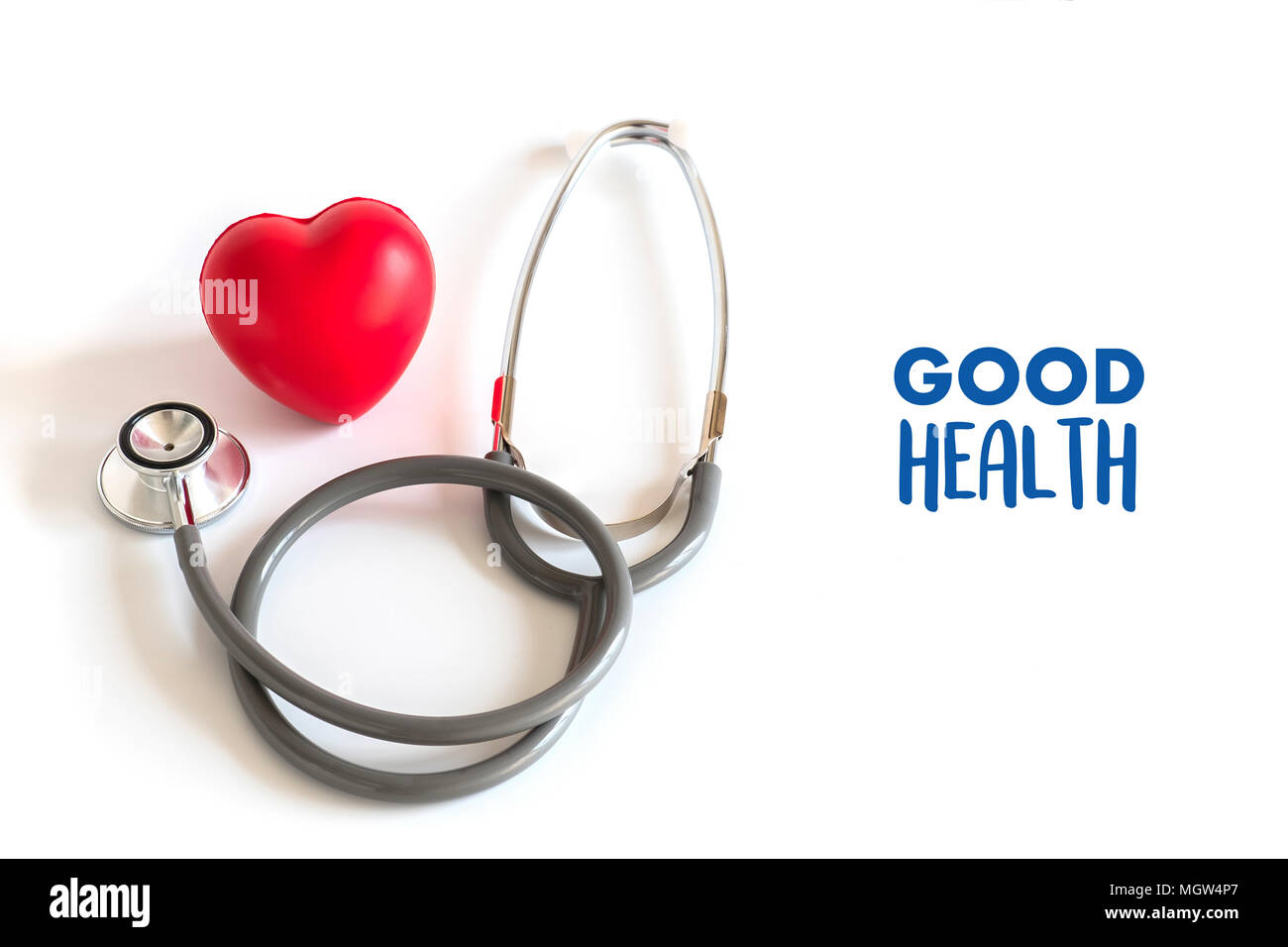 Healthcare medical Good health food Healthy medical equipment on top ...