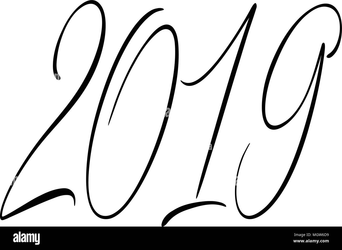 2019 text Black and White Stock Photos & Images - Alamy