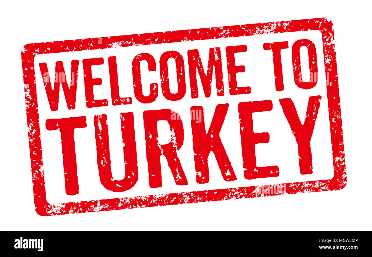 Welcome to turkey hi-res stock photography and images - Alamy