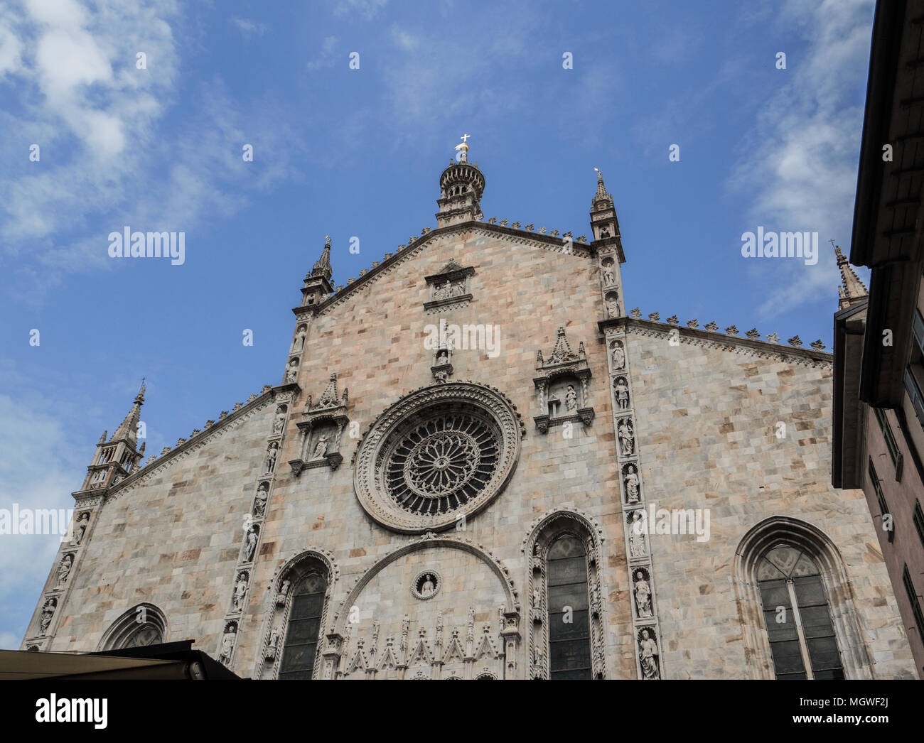 Italian gothic architecture lake como hi-res stock photography and ...