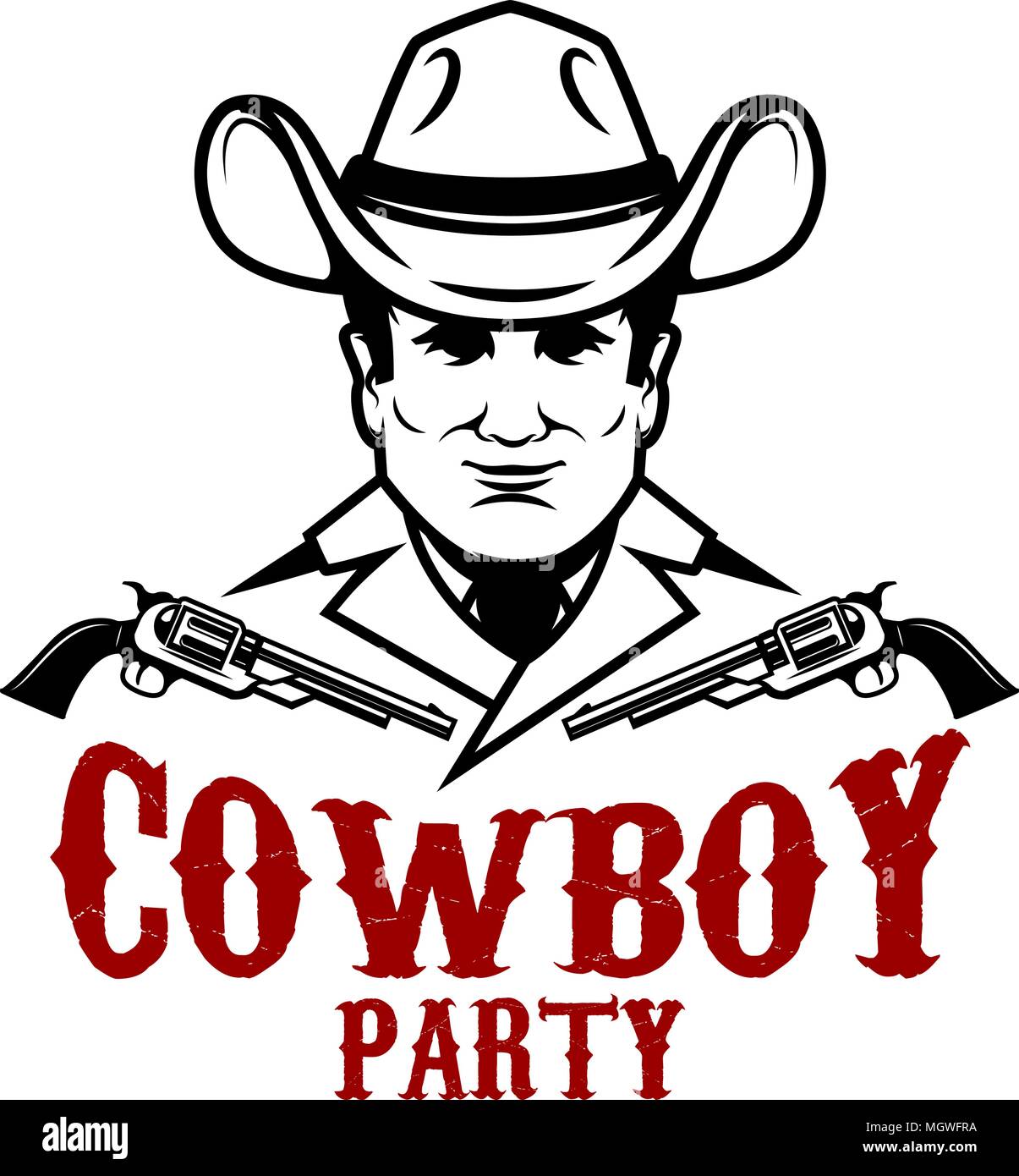 Cowboy event Stock Vector Images - Alamy