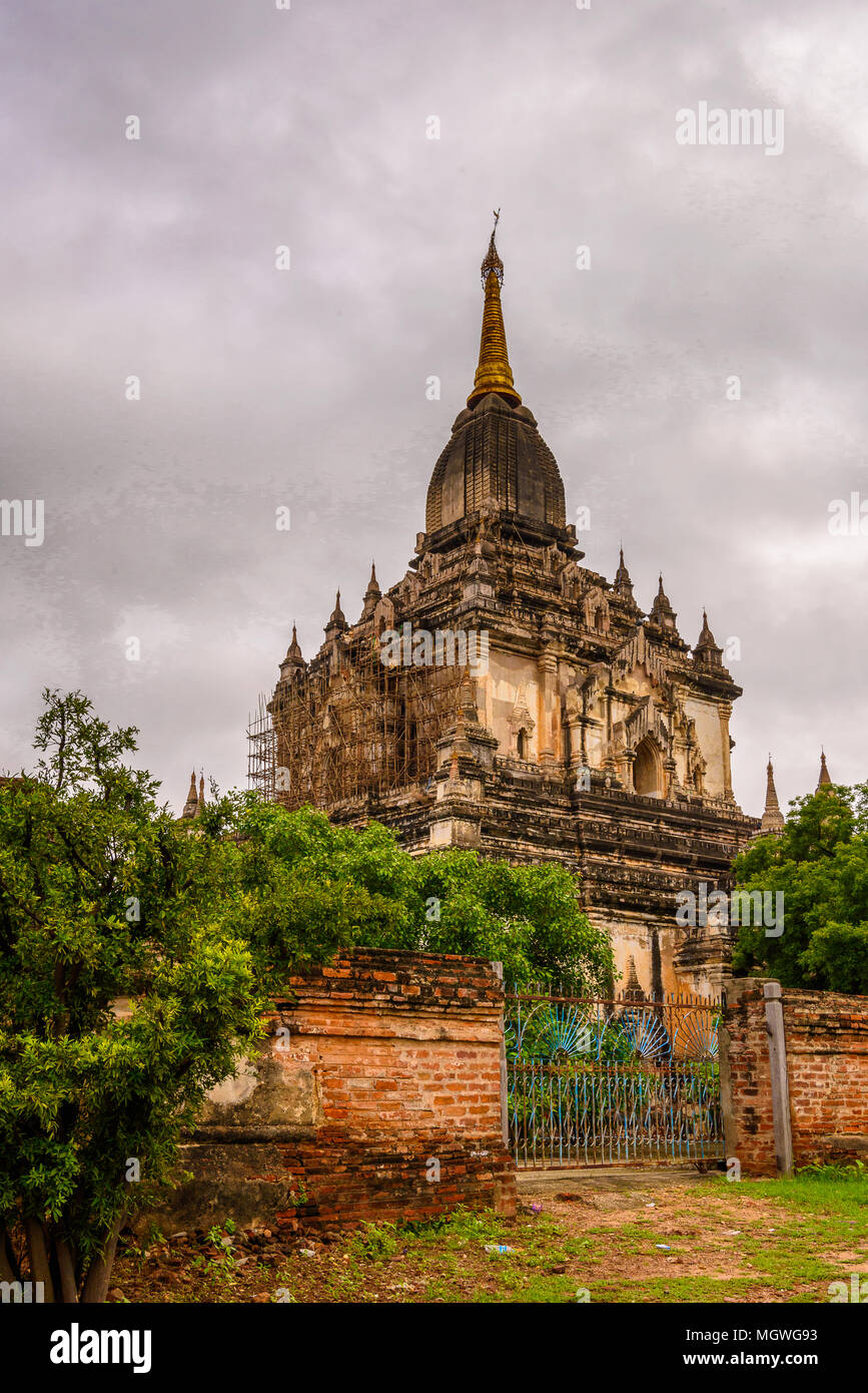 Sulamani Temple of the Bagan Archaeological Zone, Burma. One of the ...