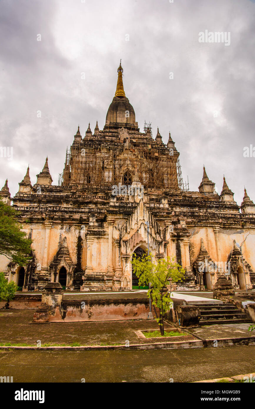 Sulamani Temple of the Bagan Archaeological Zone, Burma. One of the ...
