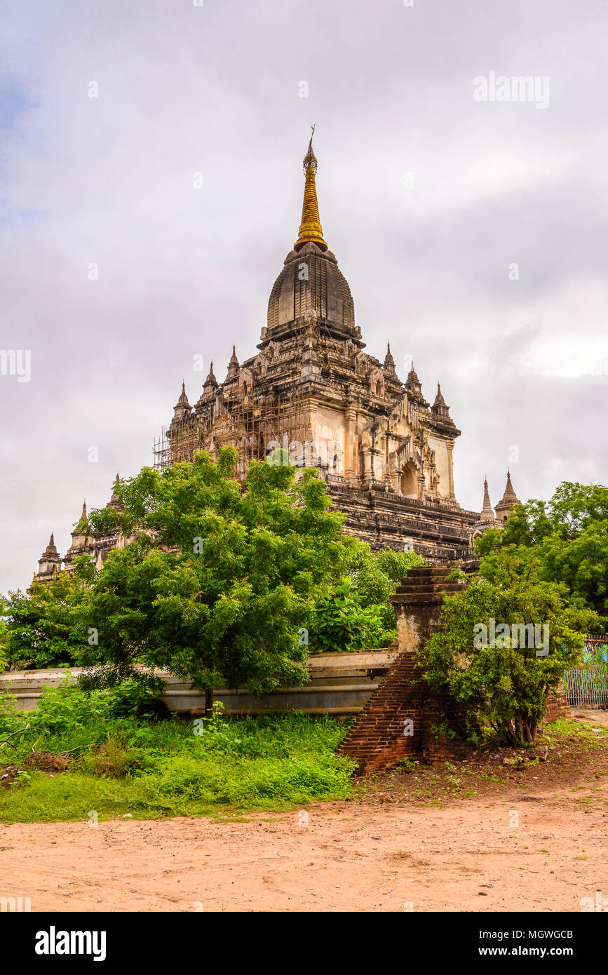 Sulamani Temple of the Bagan Archaeological Zone, Burma. One of the ...