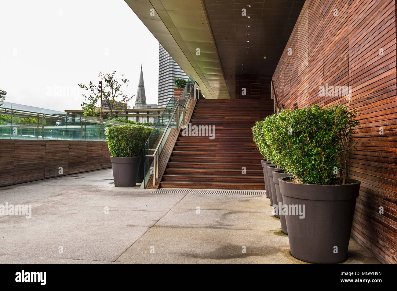 Rooftop garden, National Gallery of Singapore, Singapore Stock Photo ...
