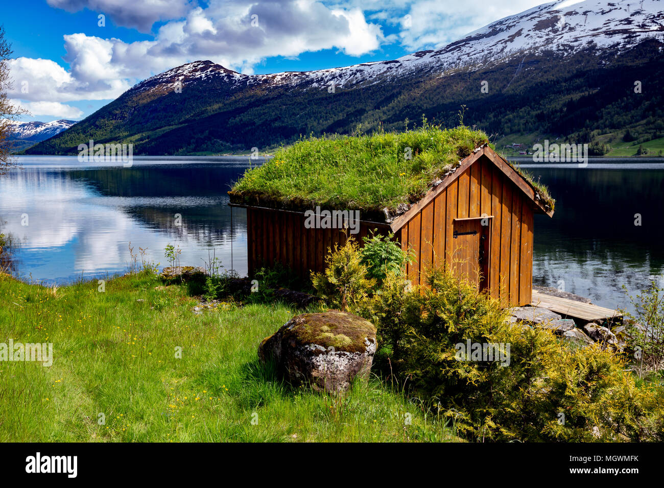 Beautiful Nature Norway natural landscape Stock Photo - Alamy