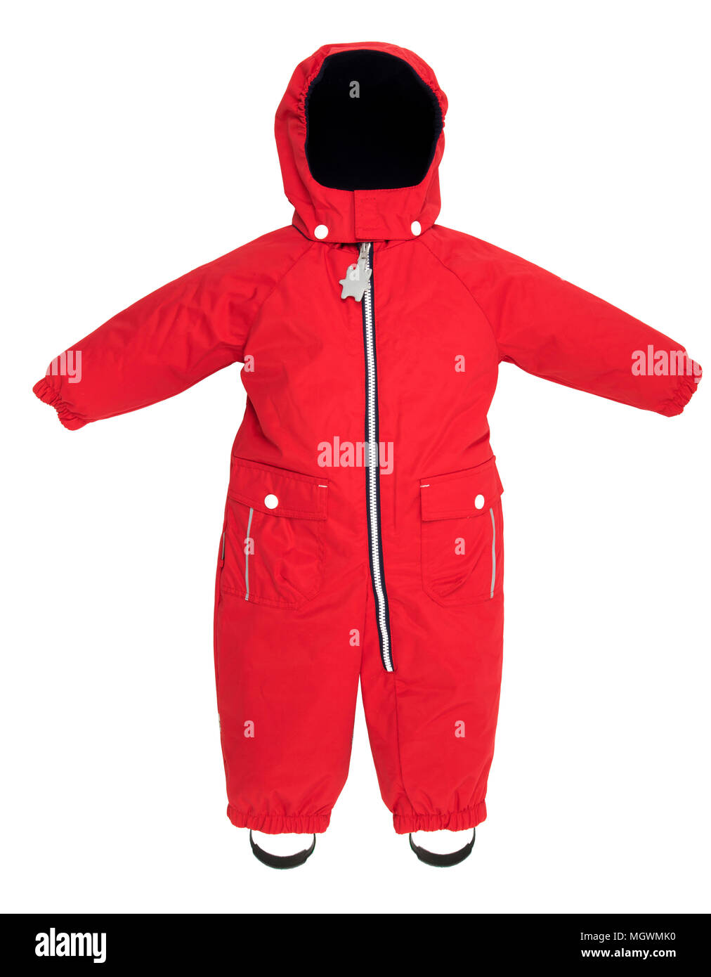 Childrens snowsuit fall on a white background Stock Photo - Alamy