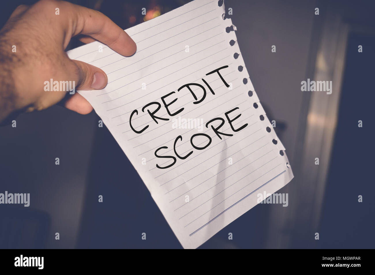 Credit score word hi-res stock photography and images - Alamy