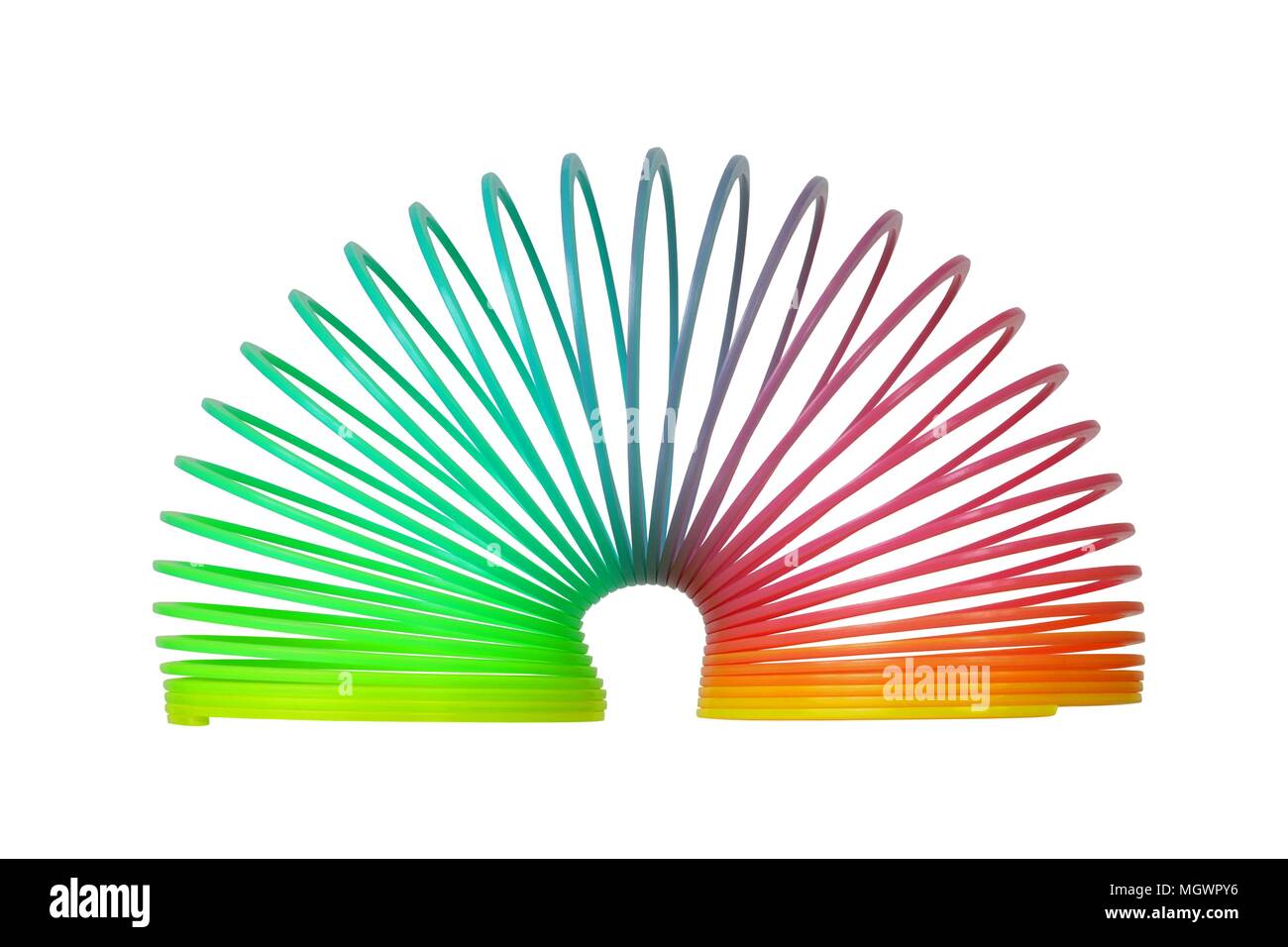 Spring spiral toy hi-res stock photography and images - Alamy