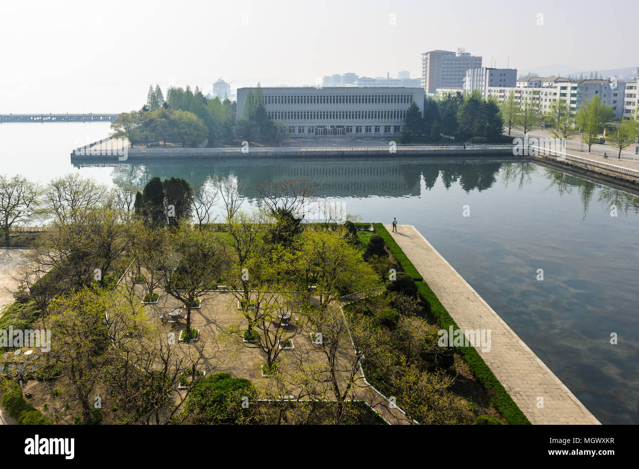 North Korea Pyongyang Government Building High Resolution Stock ...