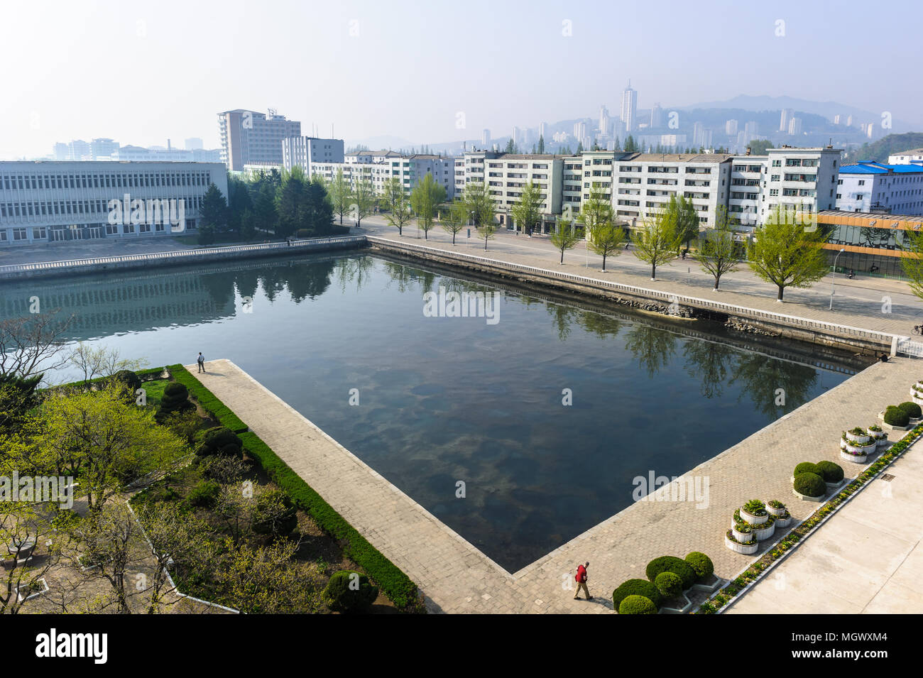 Architecture of North Korea Stock Photo - Alamy