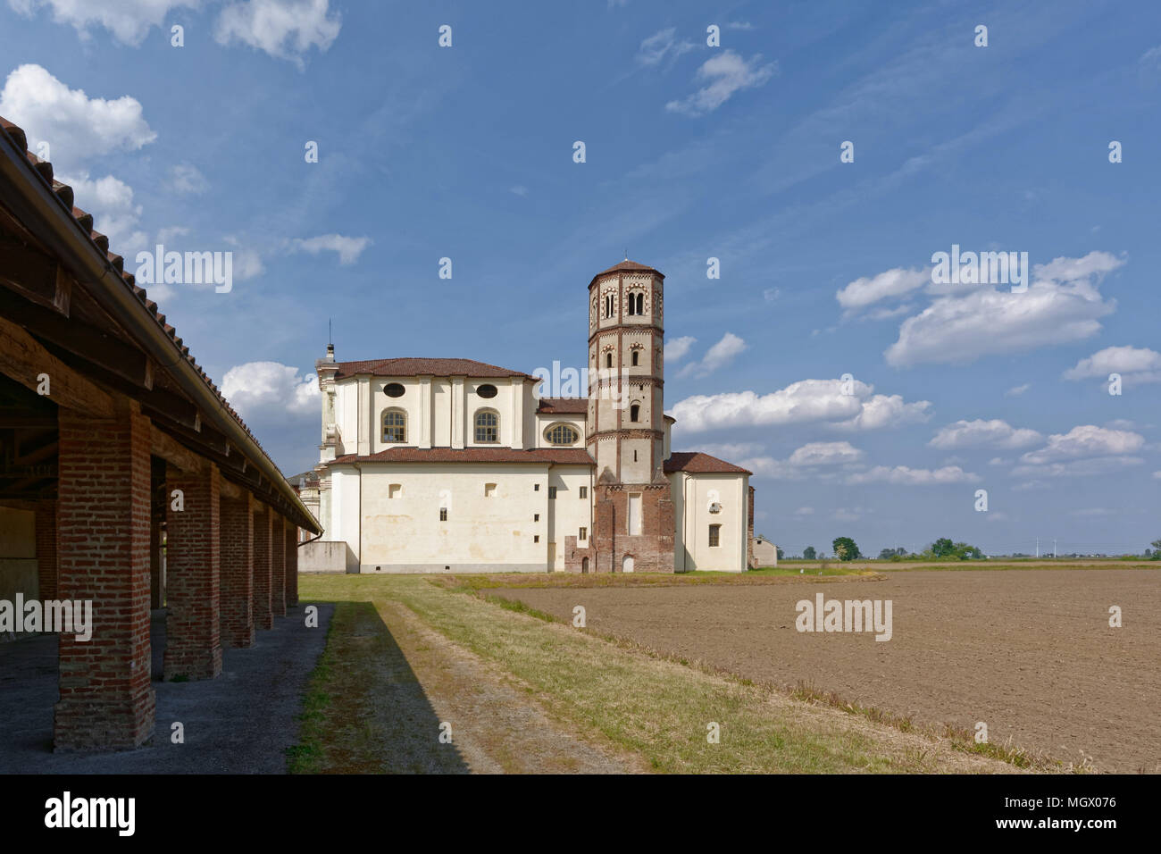 Abbazia di Lucedio Stock Photo - Alamy