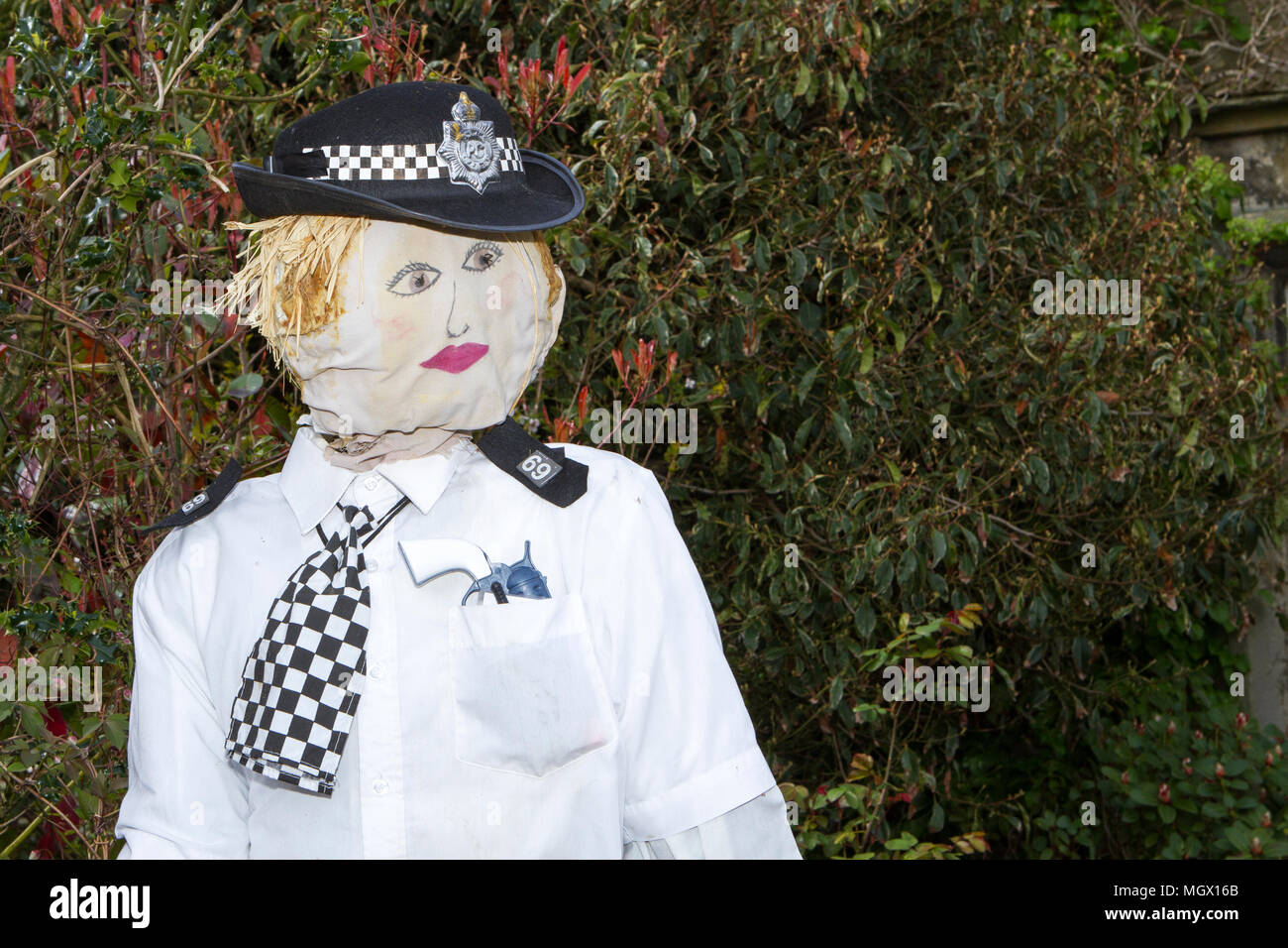 Wray village scarecrow festival Stock Photo - Alamy