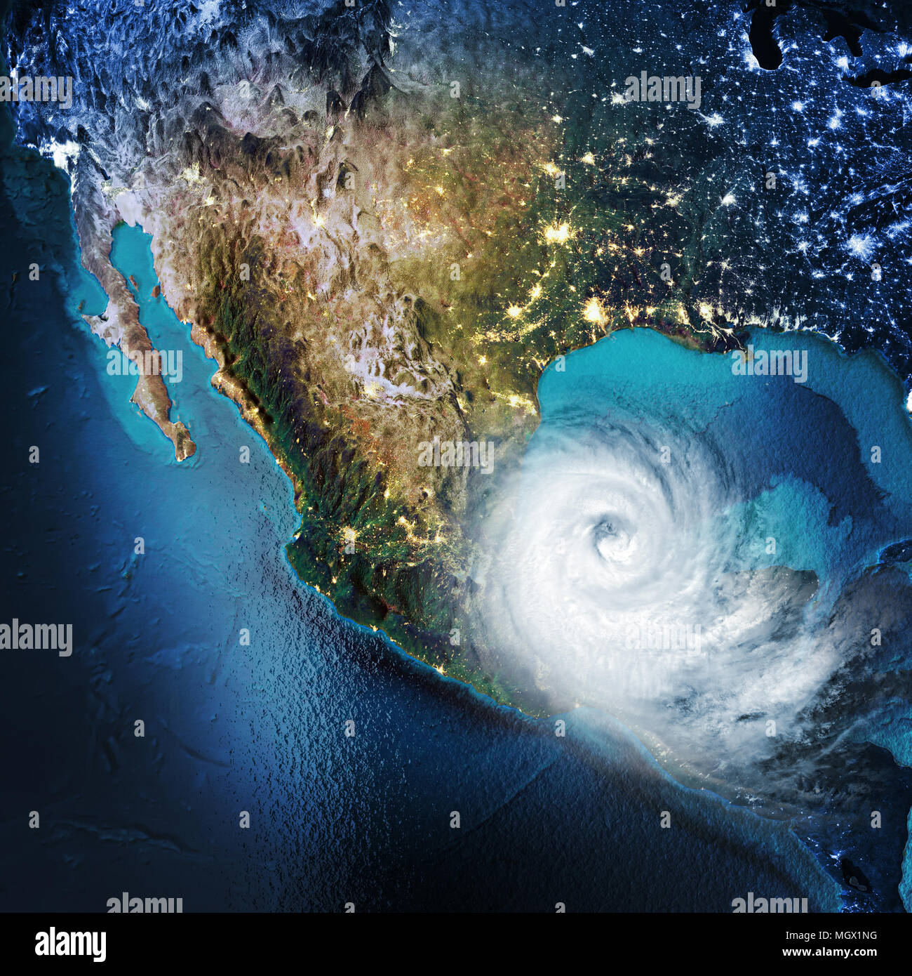 Weather map america hi-res stock photography and images - Alamy