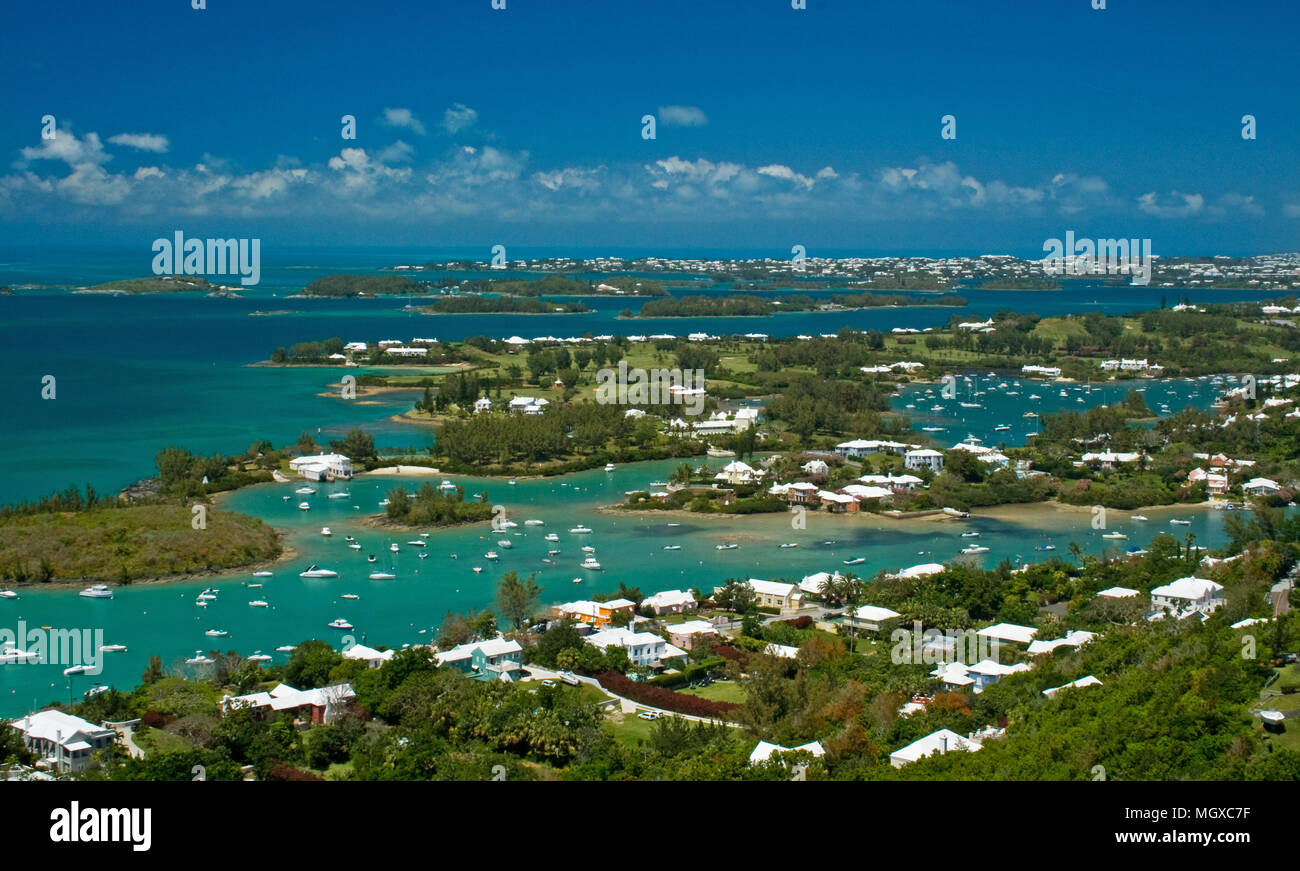 Bermuda aerial view of hi-res stock photography and images - Alamy