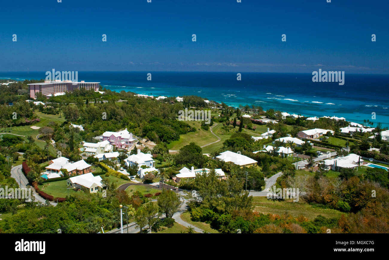 Bermuda aerial view of hi-res stock photography and images - Alamy