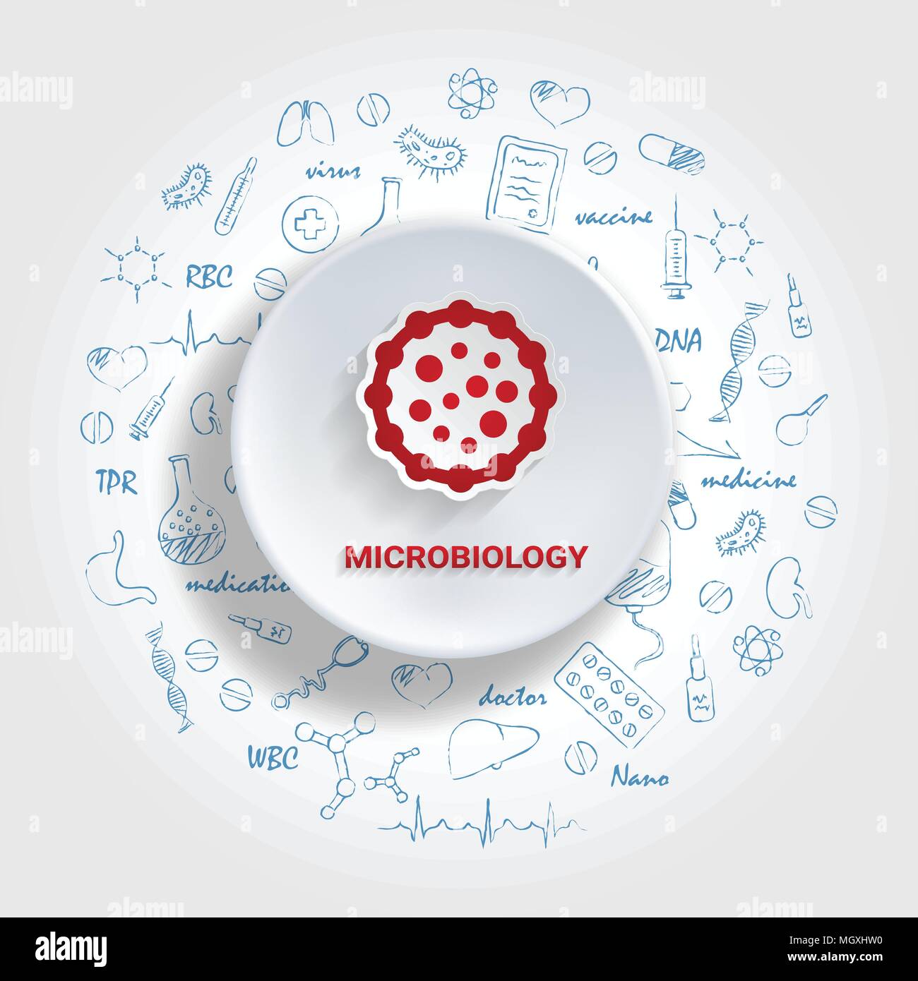 Lab researcher plate Stock Vector Images - Alamy