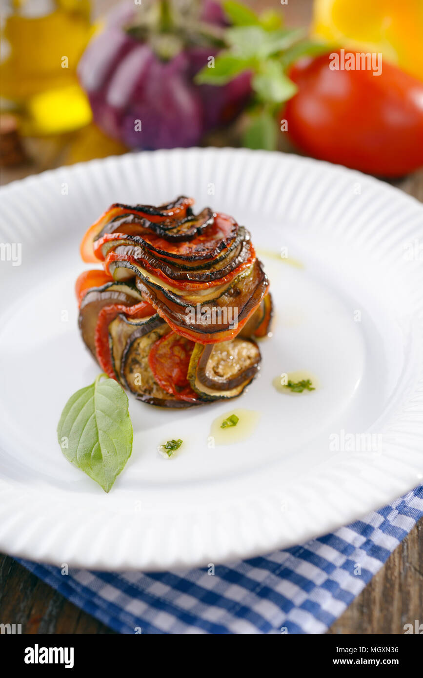 Ratatouille Food Plating