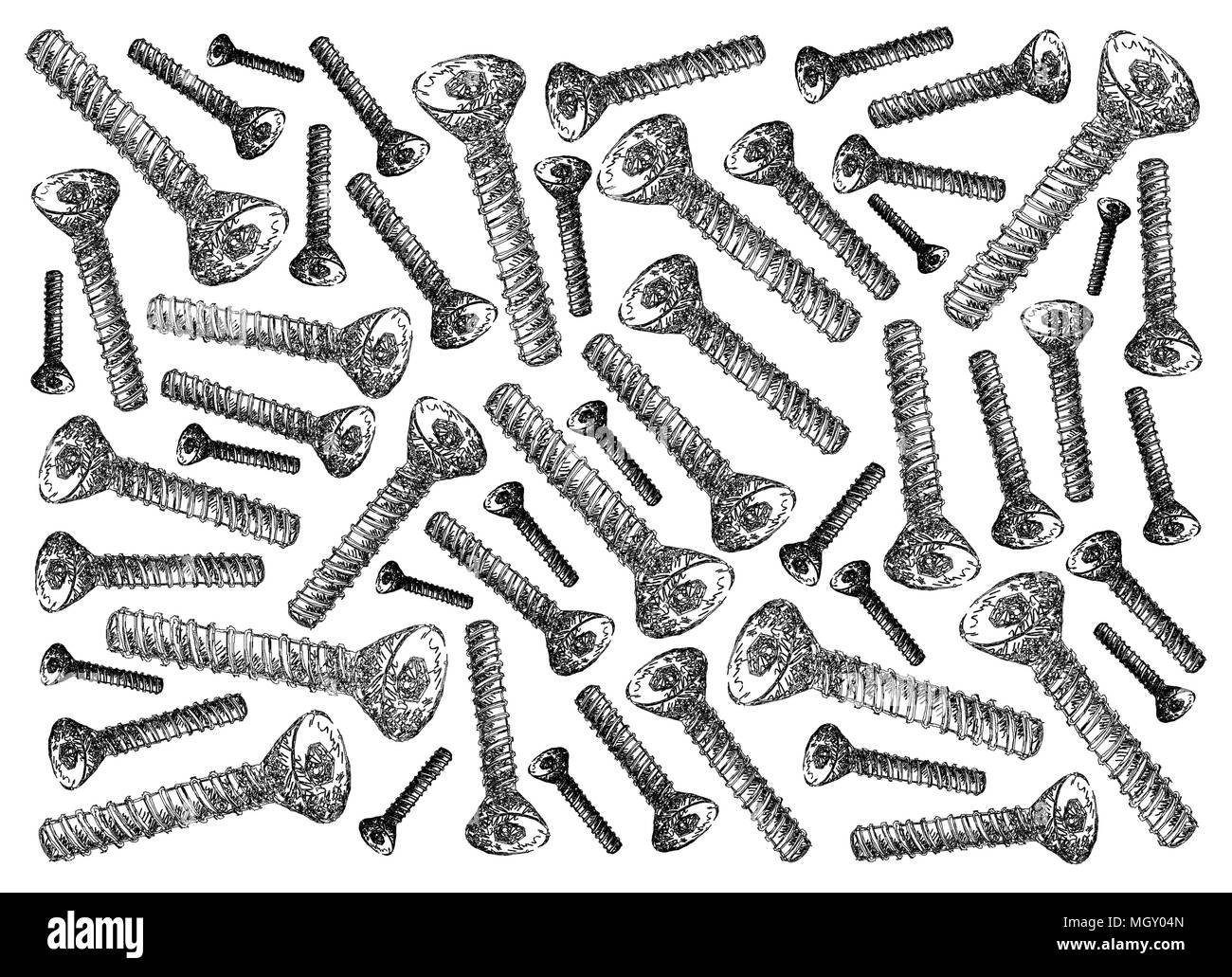 Manufacturing and Industry, Illustration Wallpaper Background of Hand ...