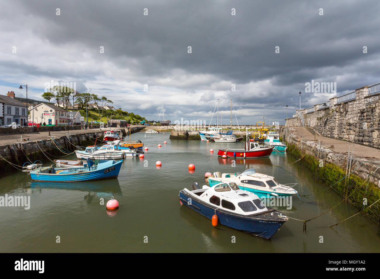Carnlough bay hi-res stock photography and images - Alamy
