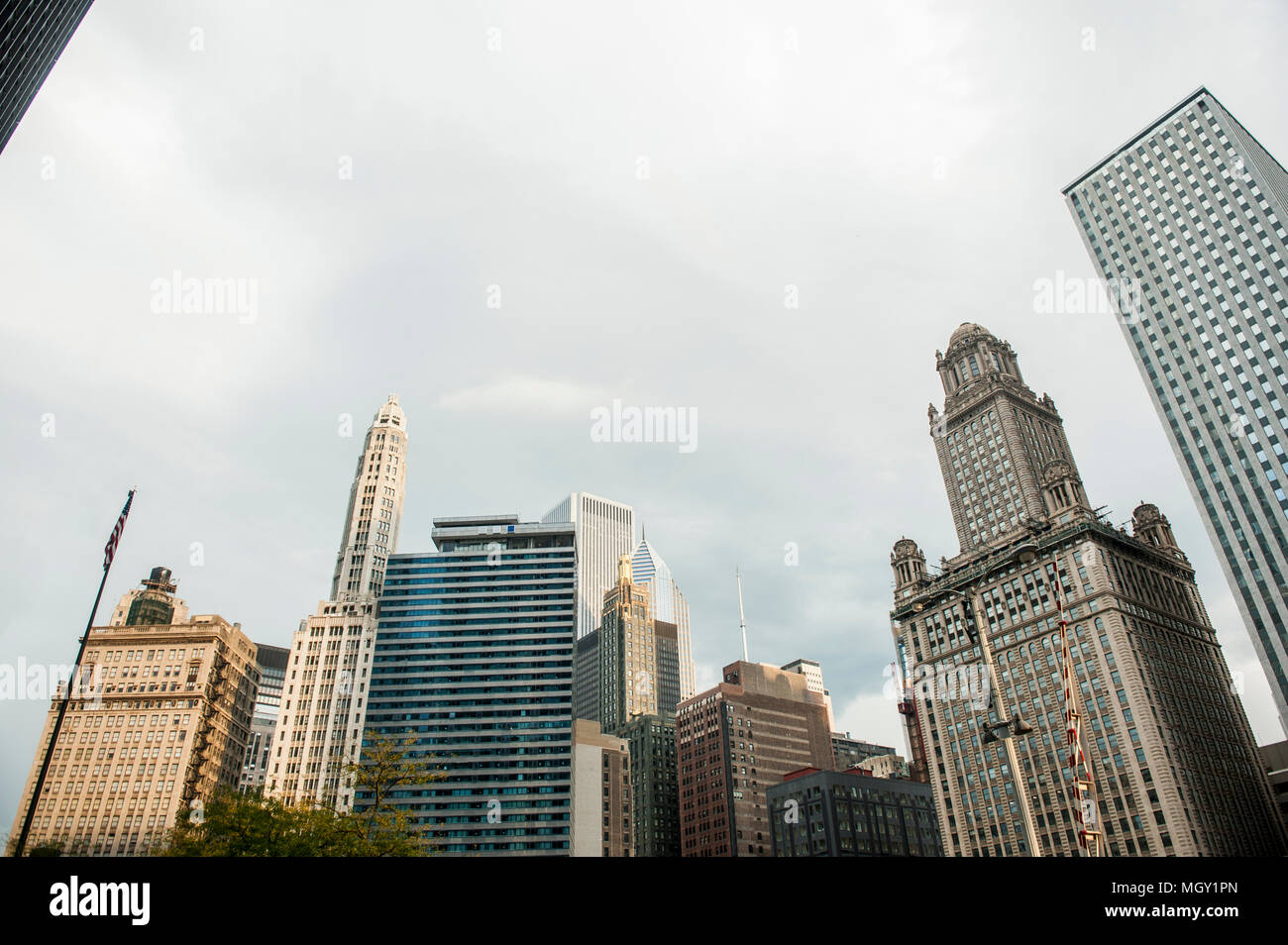 Cityscape image chicago downtown hi-res stock photography and images ...
