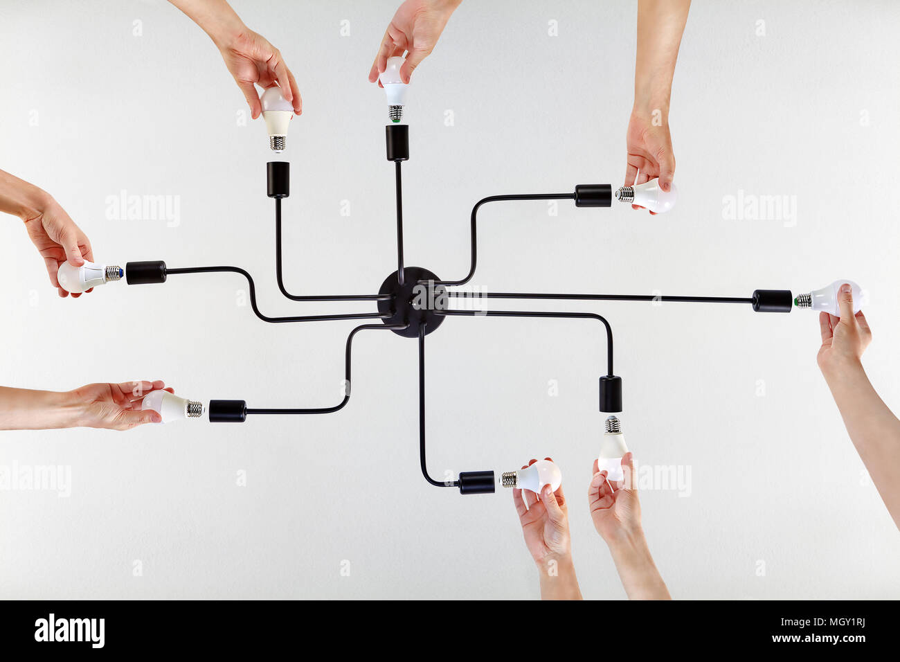 Concept of shared values, or shared purpose on example of united ...