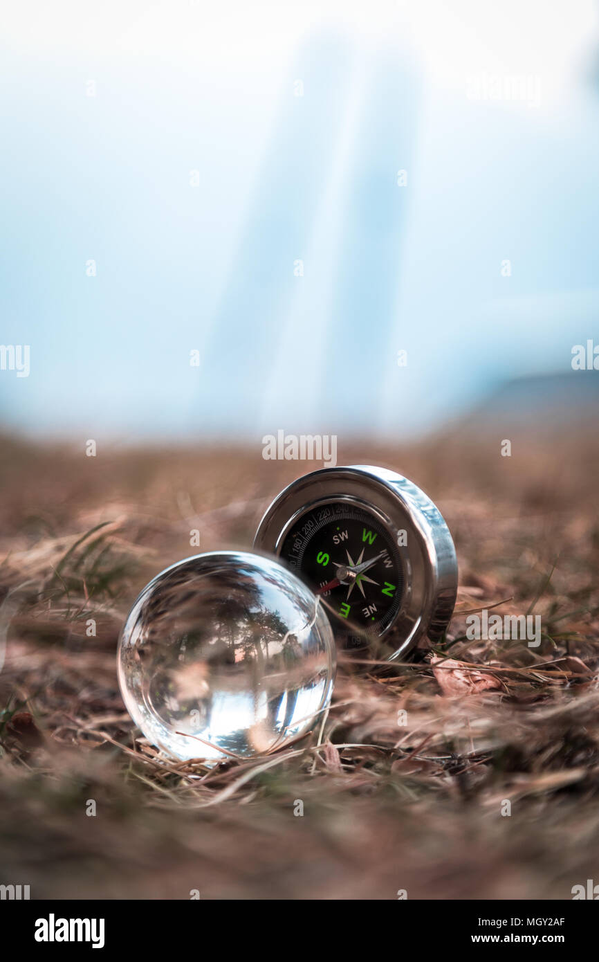 Sun compass crystal hi-res stock photography and images - Alamy