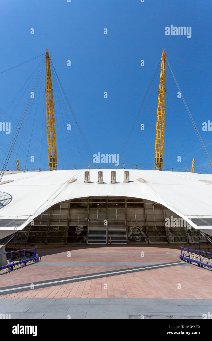 London, United Kingdom - June 11, 2015: The entrance to one of the ...