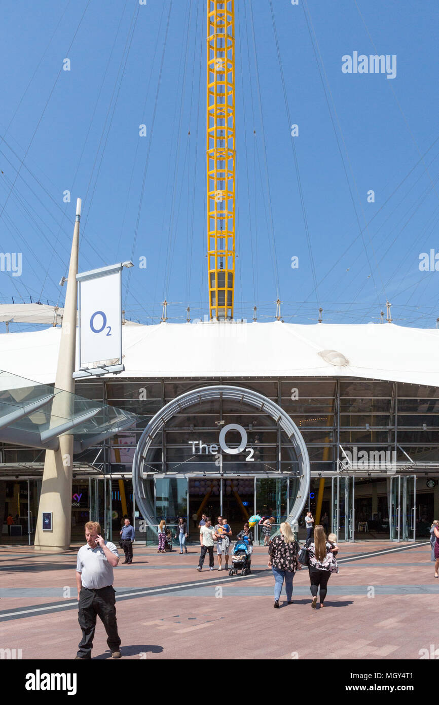 London, United Kingdom - June 11, 2015: The entrance to one of the ...