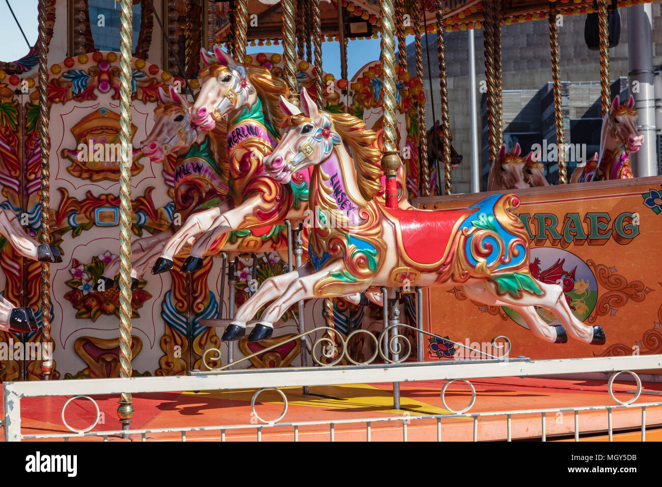Roundabout ride hi-res stock photography and images - Alamy