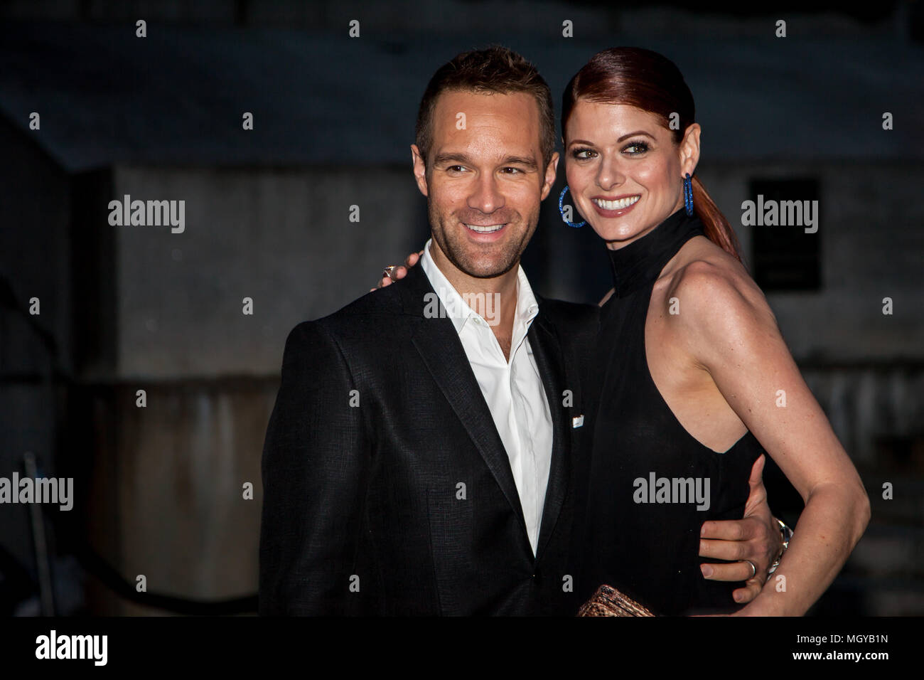 NEW YORK - APRIL 21: Actor Chris Diamantopoulos and actress Debra ...
