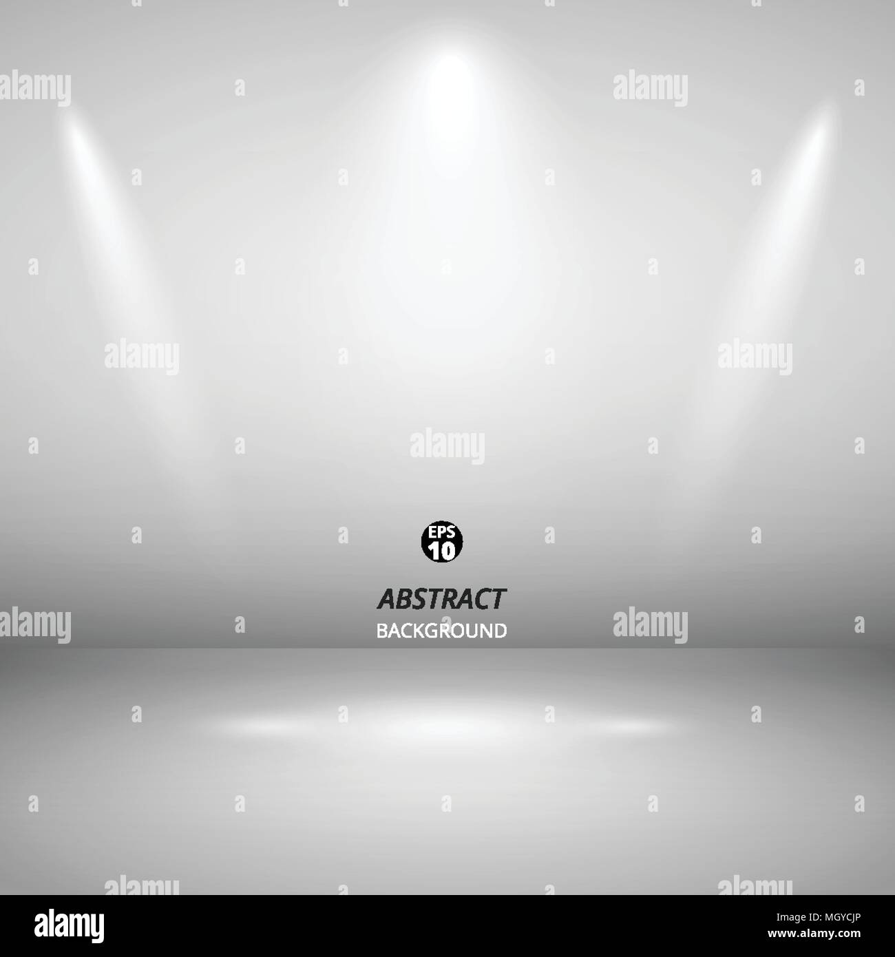 White spotlight background Stock Vector Images - Alamy