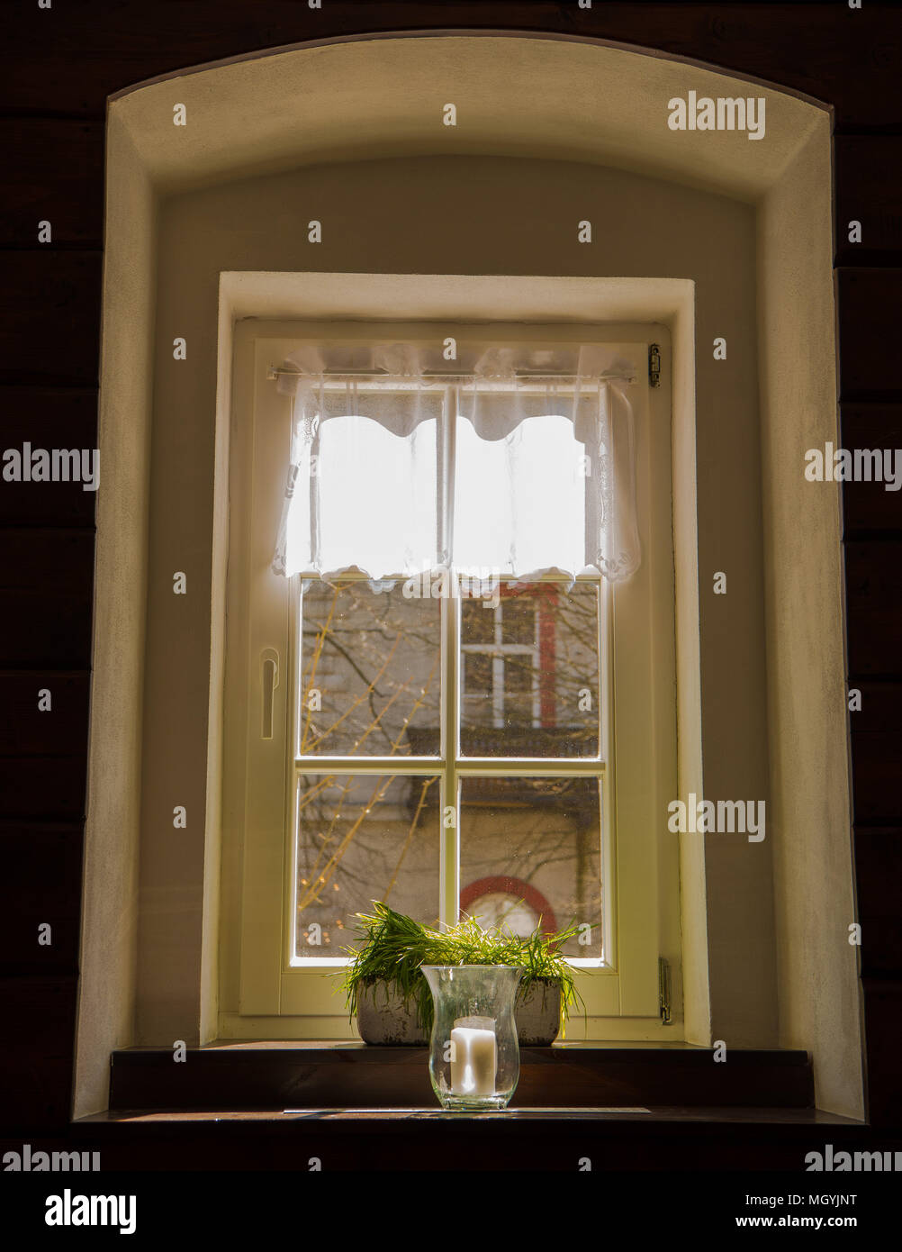 If a window of opportunity appears, don't put down the shade Stock ...