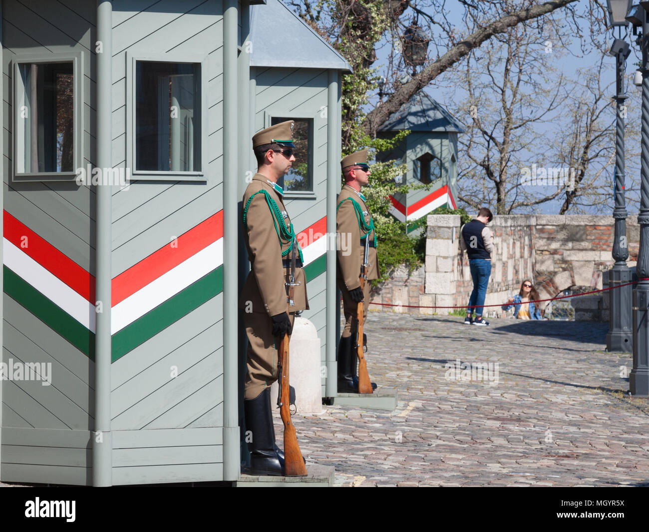 Hungarian guard hi-res stock photography and images - Alamy