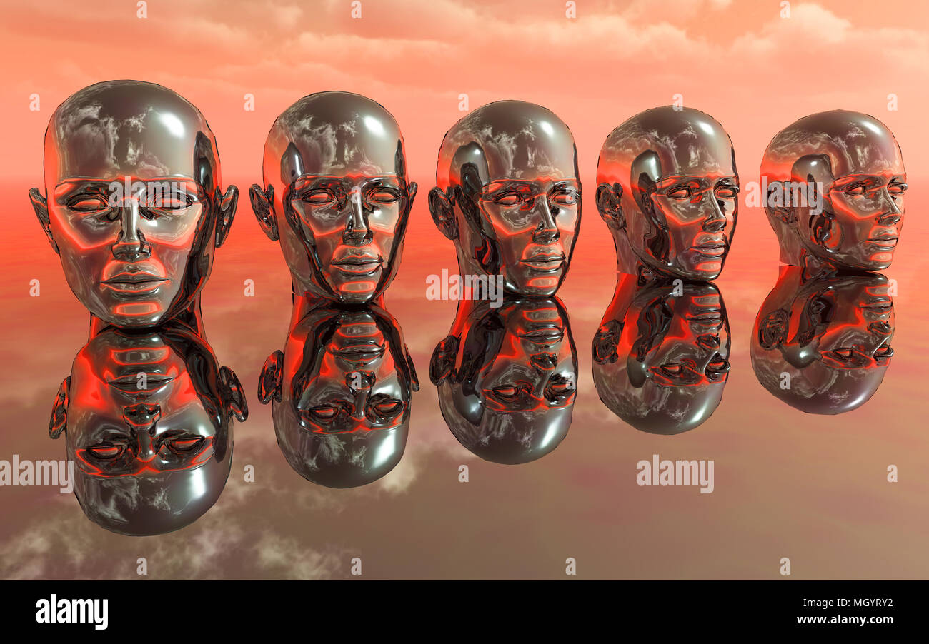 Creation of adam robot hi-res stock photography and images - Alamy