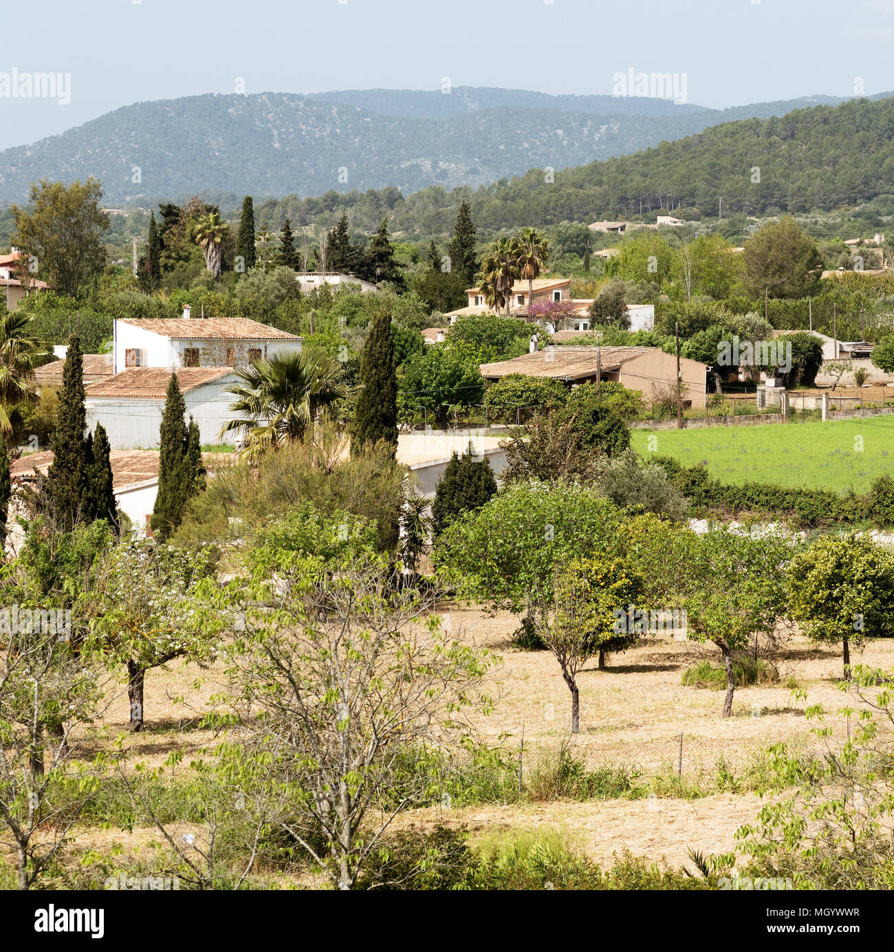 Poststadt In Zentral Mallorca
