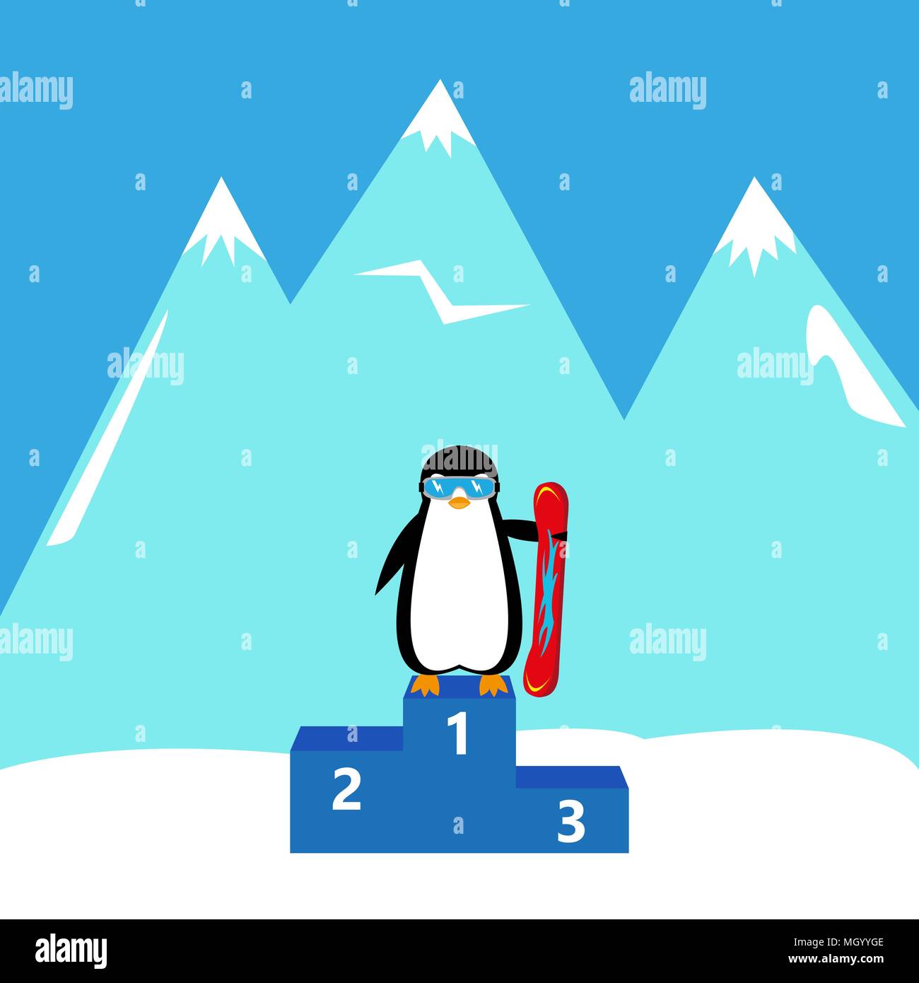 Zoo snow Stock Vector Images - Alamy