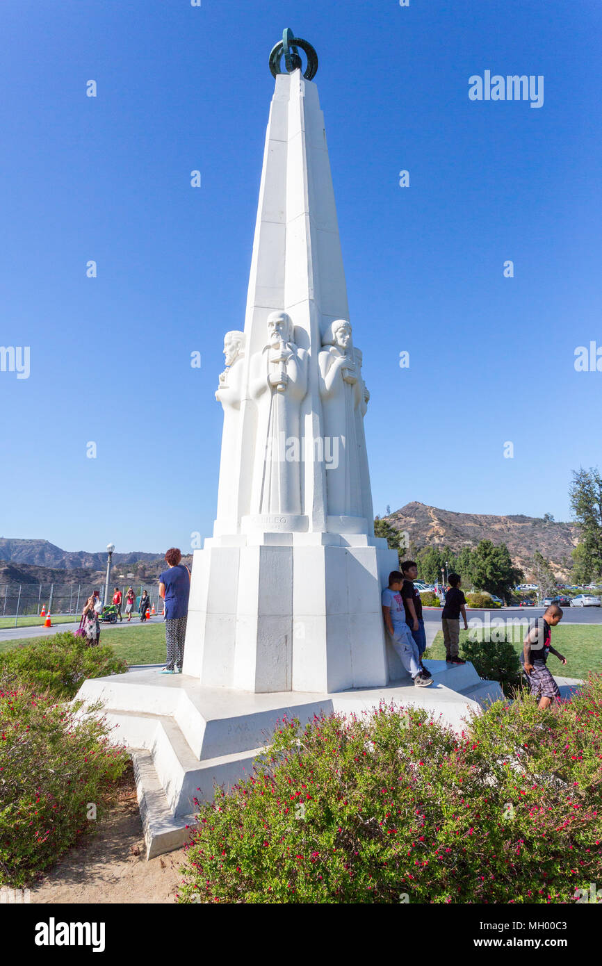 Los Angeles, California/United States - October 3, 2015: In Griffith ...