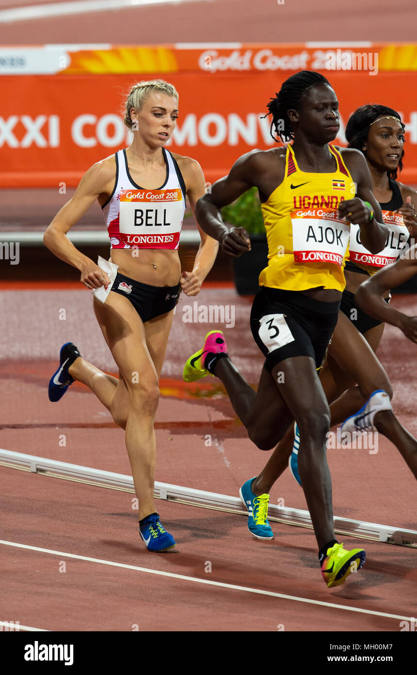Women's 800m Final-Commonwealth Games 2018 Stock Photo - Alamy