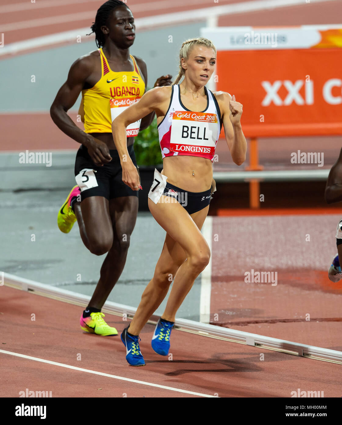 Women's 800m Final-Commonwealth Games 2018 Stock Photo - Alamy