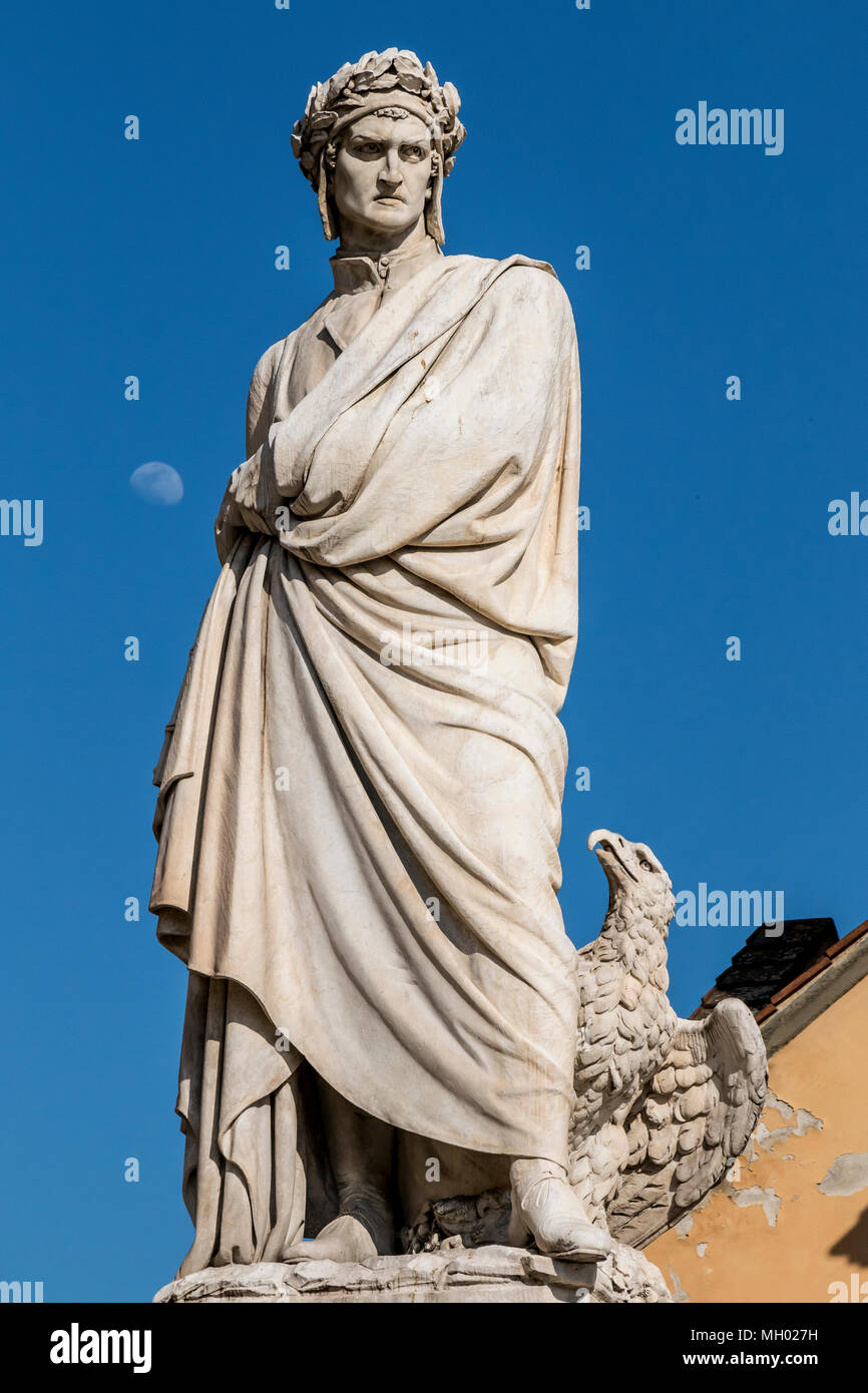 Dante monument florence hi-res stock photography and images - Alamy