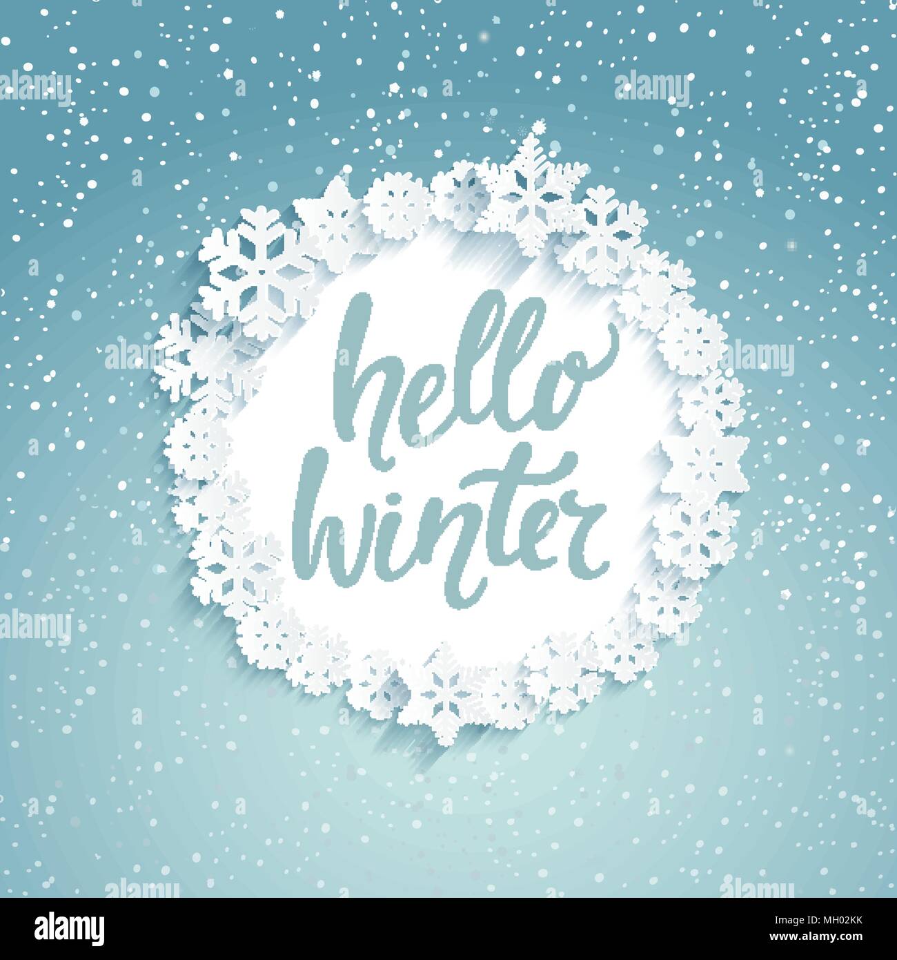 Hello winter hi-res stock photography and images - Alamy