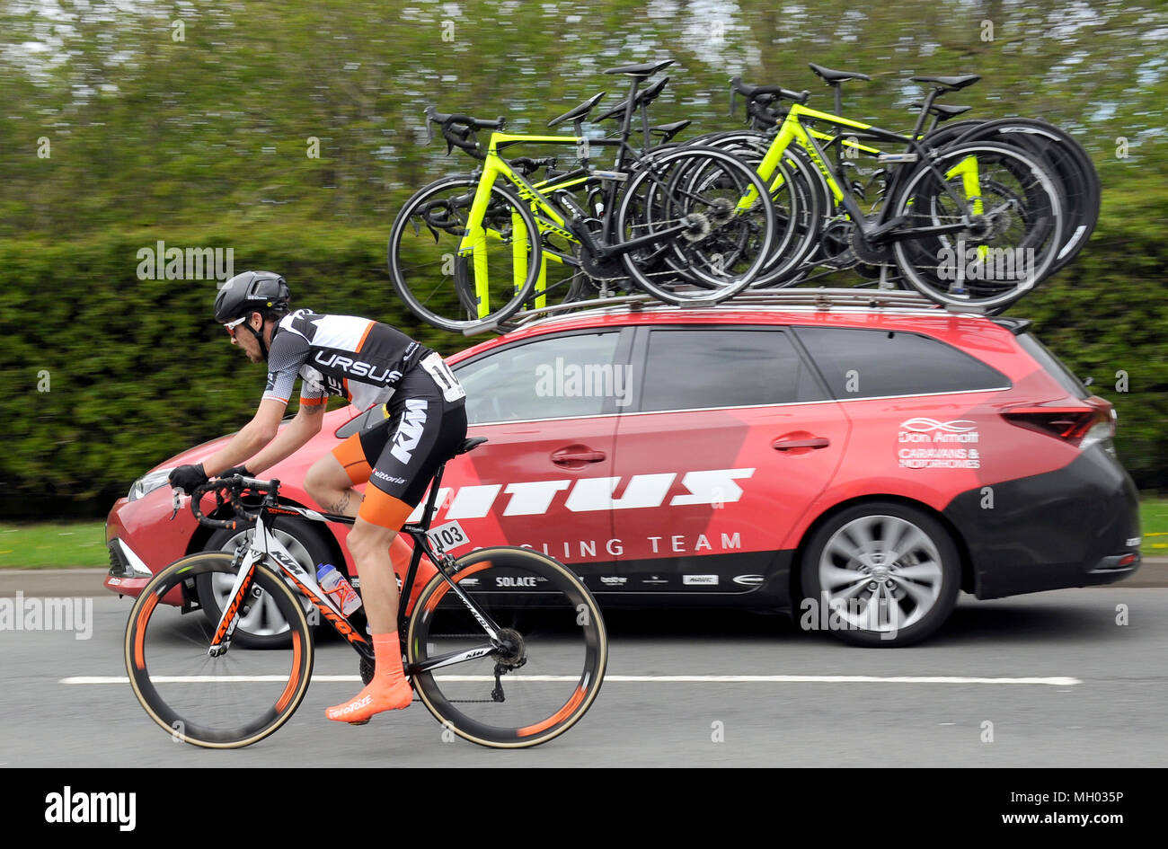 Rider support vehicle hi-res stock photography and images - Alamy