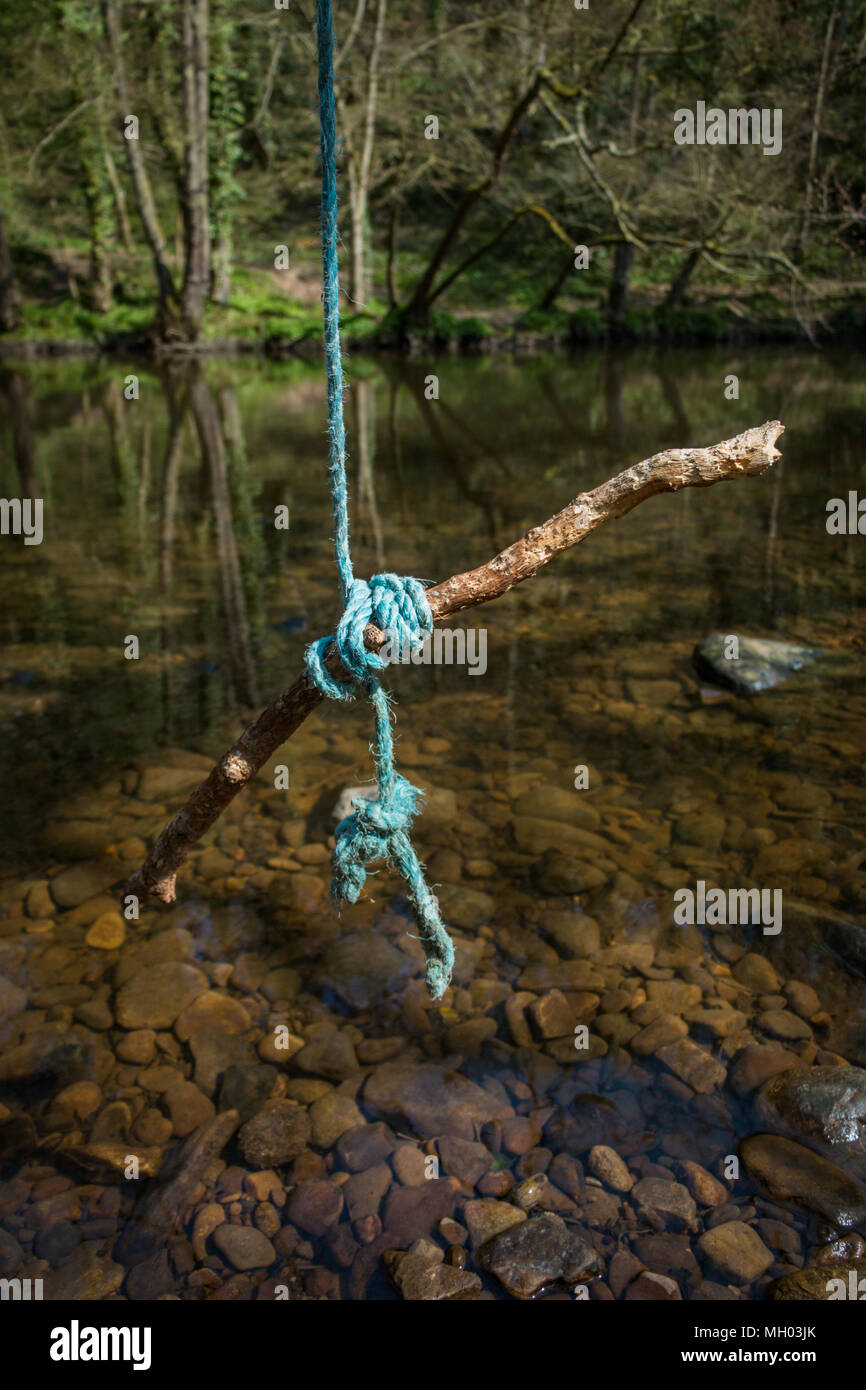 Rope Swing Over River High Resolution Stock Photography and Images - Alamy